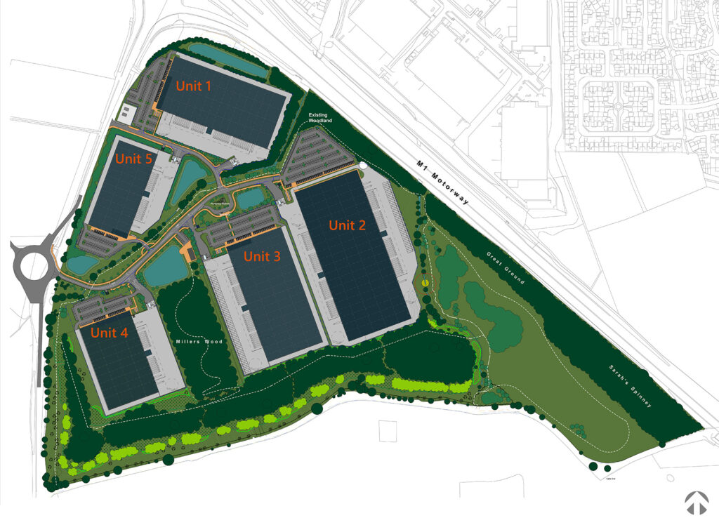 Proposals - Junction 15, M1, Northamptonshire